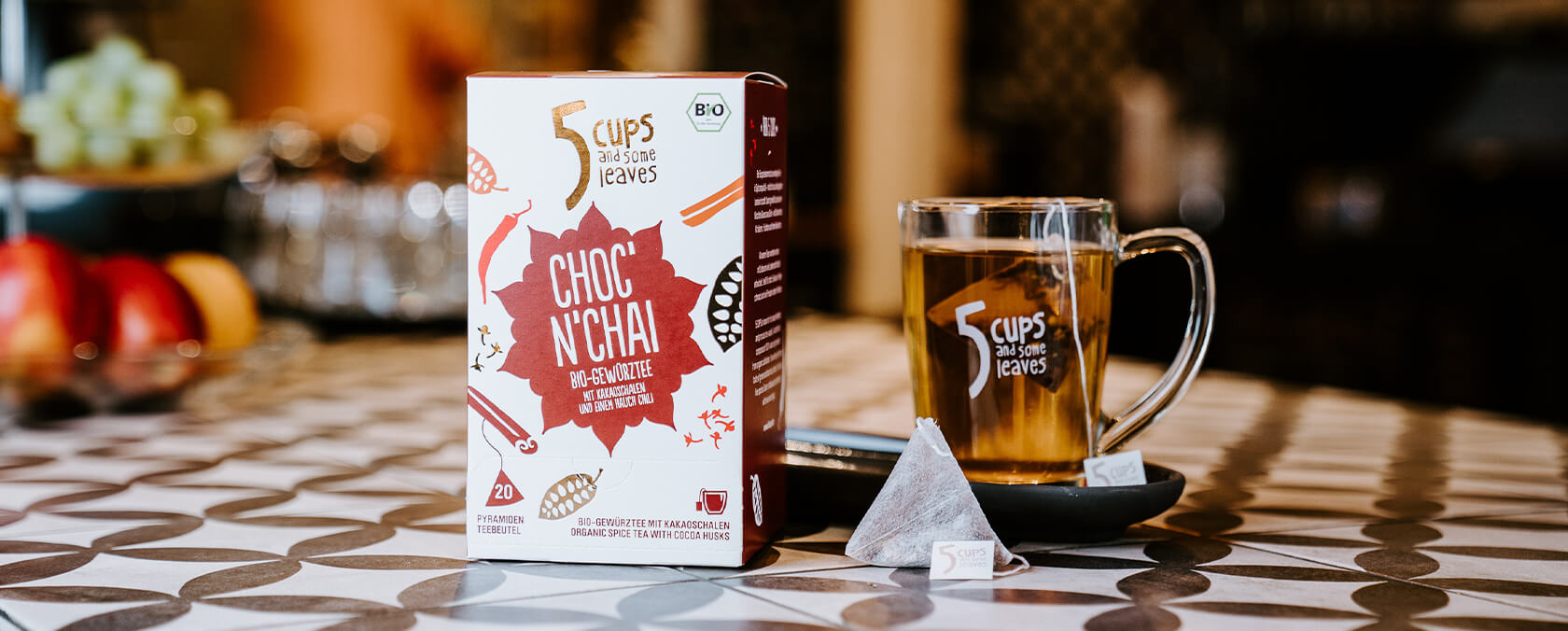 5 CUPS | Tee-Kreationen für Hotellerie & Gastronomie